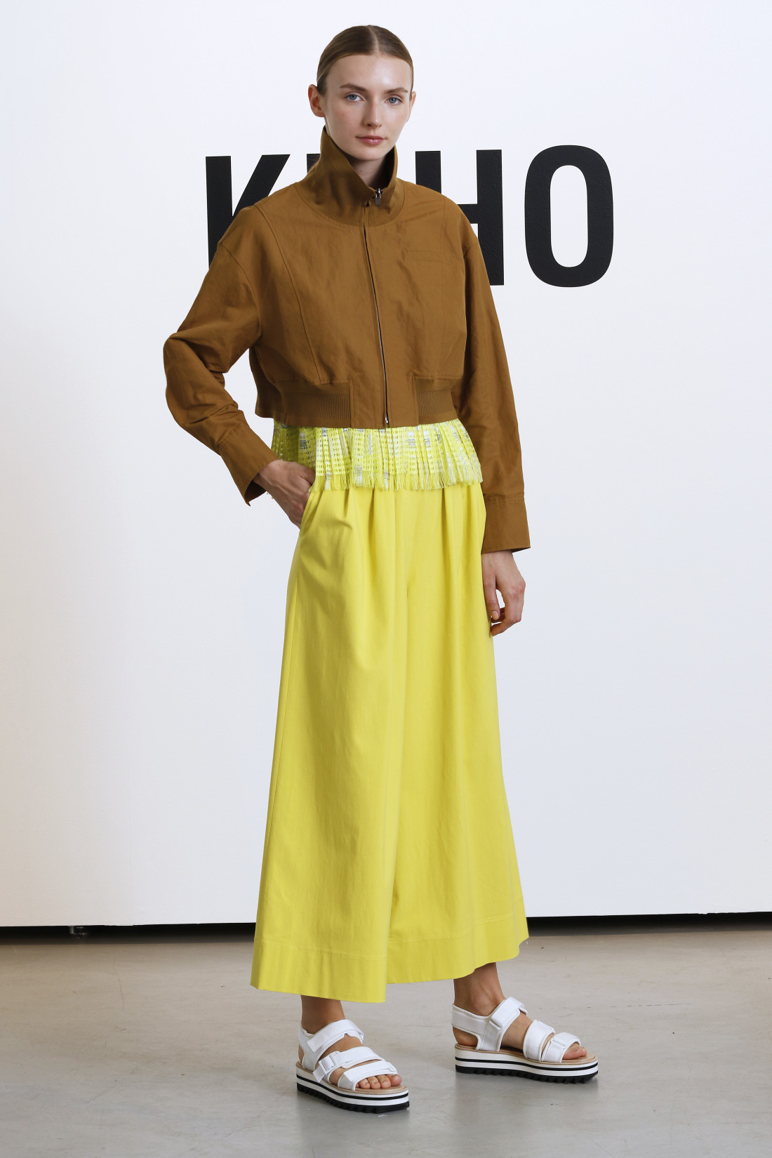 Kuho SS 2017 Showing at the Super Market for NYFW – ALLIE NYC